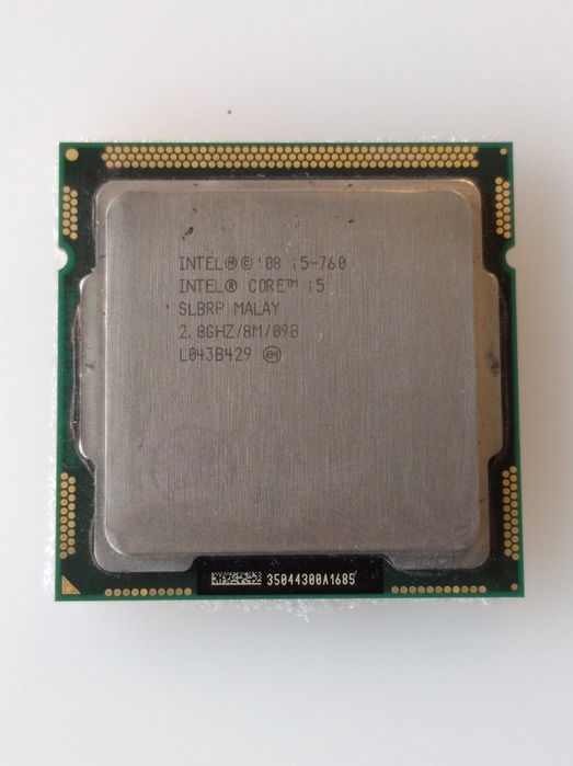 CPU Intel® Core i5-760 Carcavelos E Parede • OLX.pt