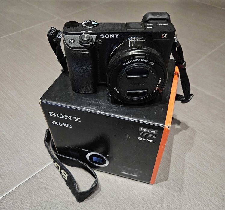 SONY Alfa A6300 + obiektyw 16-50 aparat cyfrowy bezlusterkowy Zielona Góra • OLX.pl