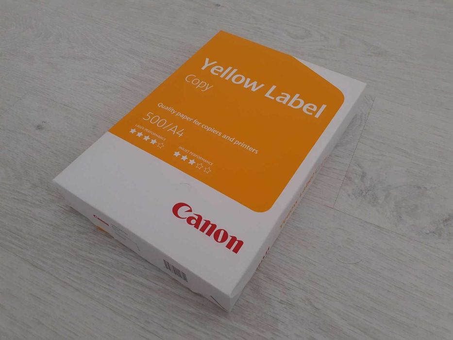 Папір офісний Canon Yellow Label COPY А4 80 г/м2 500: 210 грн ...