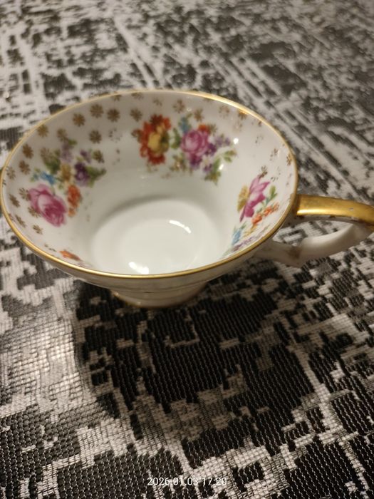 Filiżanka porcelanowa Sorau (Żary), C. & E. Carstens Jordanów Śląski ...